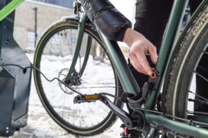 Highly secure smart bike parking station for personal bikes | Bikeep